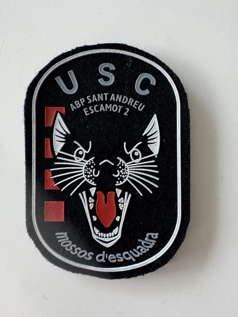 MOSSOS D‘ESQUADRA USC * Policia* Spain Polizeiabzeichen Patch Polizei ...