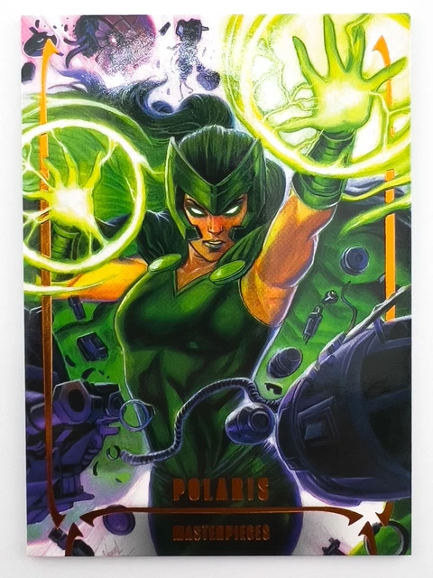 2024 MARVEL MASTERPIECES Nahuel Grego #65 Polaris - Legendary Orange ...