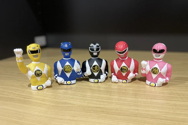 POWER RANGERS THE Movie - Finger Puppets - Hungry Jacks AUS 1995 - Full ...