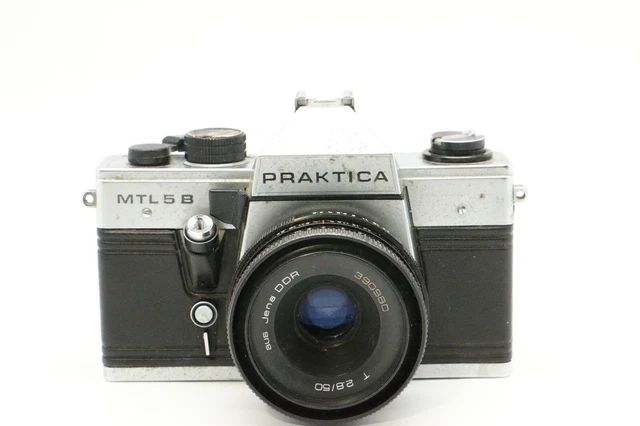 PRAKTICA MTL5B KAMERA mit Jena DDR T 2.8/50 Objektiv / BB86 EUR 4,50 - PicClick DE