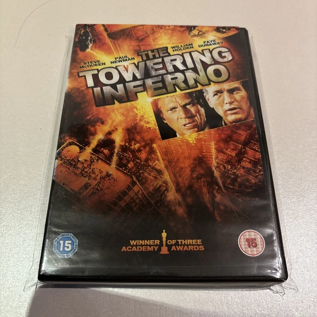 THE TOWERING INFERNO DVD (2000) Steve McQueen, Allen (DIR) cert 15 ...
