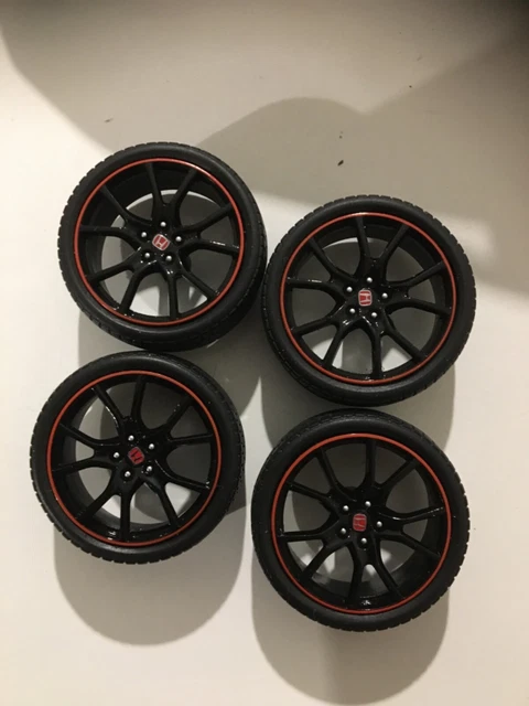 1/18 CIVIC TYPE R FK8 wheels rims tuning umbau modified custom EUR 20 ...