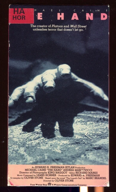 THE HAND VHS Horror Warner Home Video NTSC EUR 14,93 - PicClick IT