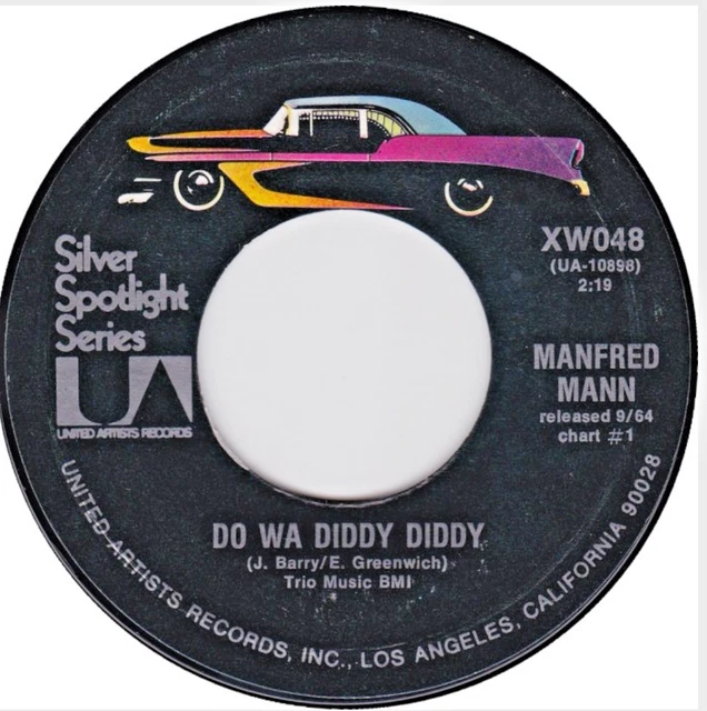 MANFRED MANN - Do Wa Diddy Diddy / Sha La La XW048 VINYL MINT £2.24 ...