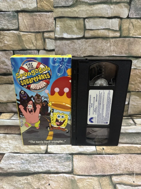 THE SPONGEBOB SQUAREPANTS Movie (VHS, 2005) £37.30 - PicClick UK