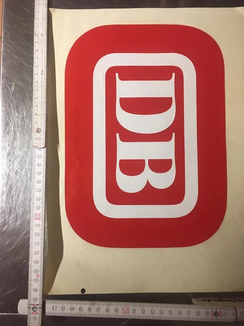DB DEUTSCHE BUNDESBAHN Logo Abzeichen Patch Label Lokschild EUR 49,00 - PicClick DE