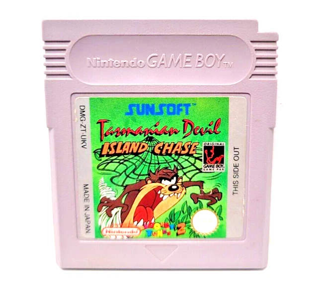 CARTOUCHE TAZ TASMANIAN Devil Island Chase Nintendo Gameboy Game Boy ...
