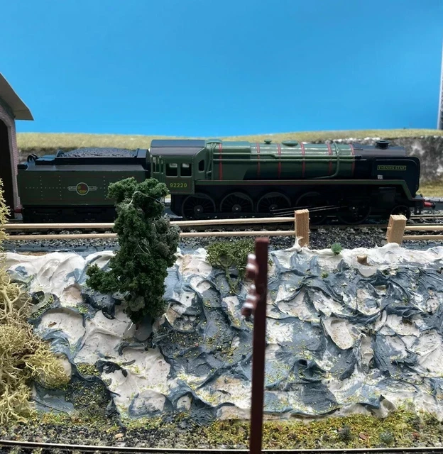 HO GAUGE BR Evening Star Steam Locomotive Train Engine Dummy Model ...