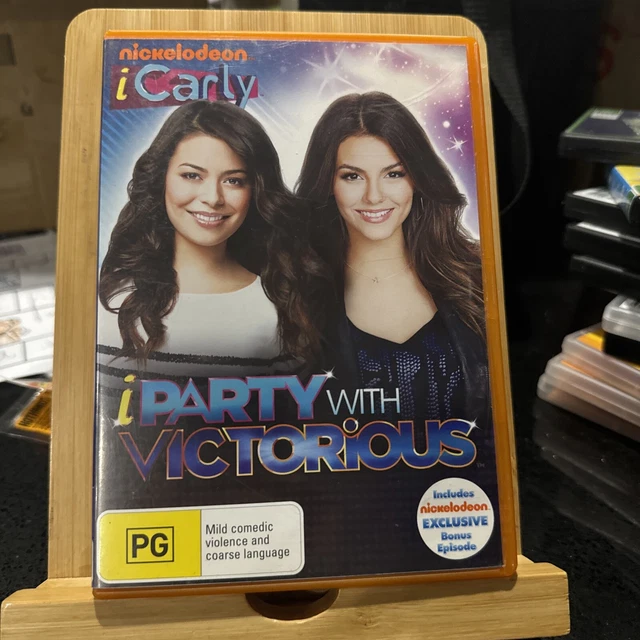 ICARLY IPARTY WITH Victorious Nickelodeon DVD - Region 4 Rare £19.72 ...