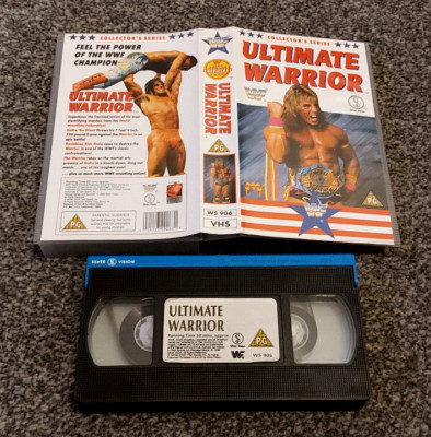WWF/WWE WWF COLLECTOR'S Series Ultimate Warrior Pal Vhs Video Silver Vision £7.50 - PicClick UK