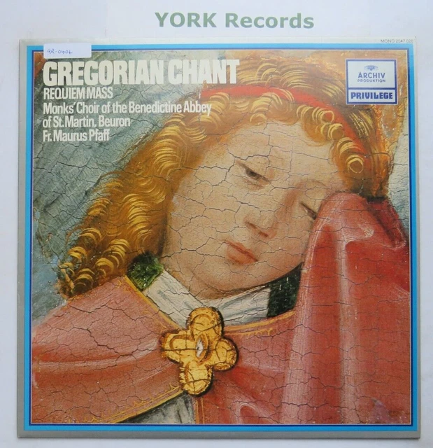 2547 028 - GREGORIAN CHANT - REQUIEM MASS - St Martin Beuron - Ex Con ...