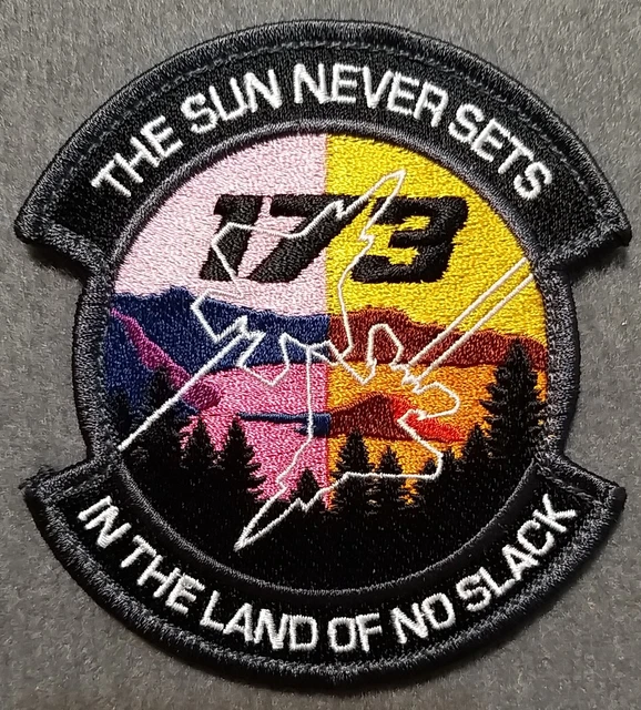 USAF 173RD FIGHTER Wing F-15C Eagle/F-35A Lightning Oregon ANG patch ...