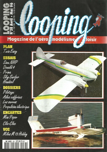 LOOPING N°38 PLANS "Mini Popov" Inspiration Avion Russe & "Clic-Clac ...