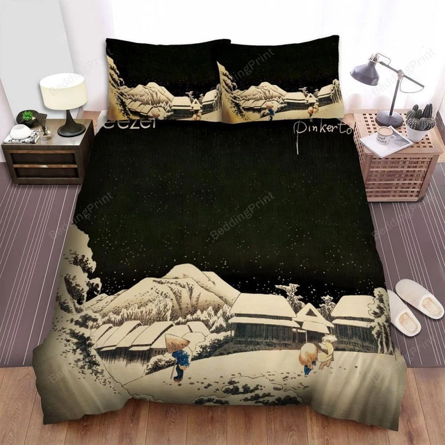 PINKERTON WEEZER QUILT Duvet Cover Set Queen Bedroom Decor Pillowcase ...