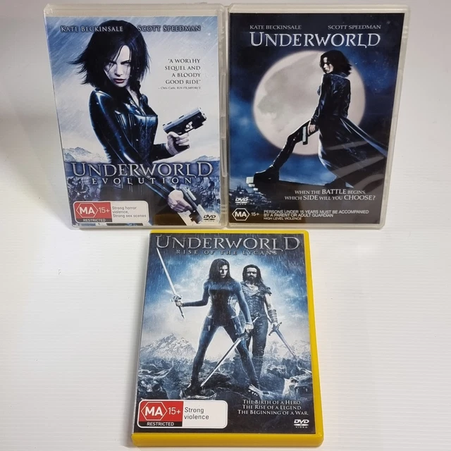 UNDERWORLD, UNDERWORLD-EVOLUTION, UNDERWORLD-RISE Of The Lycans Box Set ...