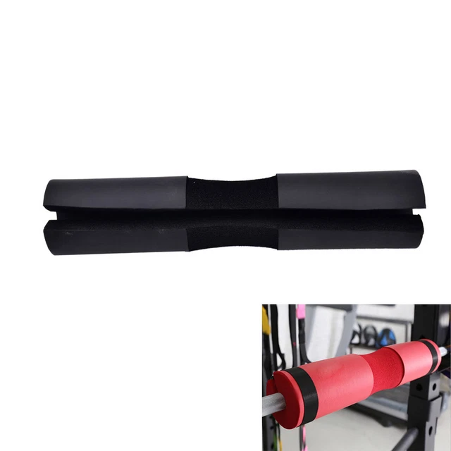 BARBELL PAD GEL Supports Squat Bar Weight Lifting Neck Protect Pull Up ...