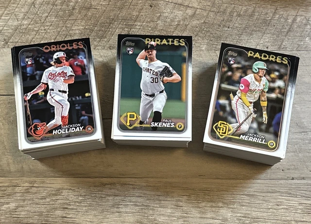 2024 TOPPS UPDATE 2024 Complete Set US1-US350 Skenes, Merrill, Holliday ...