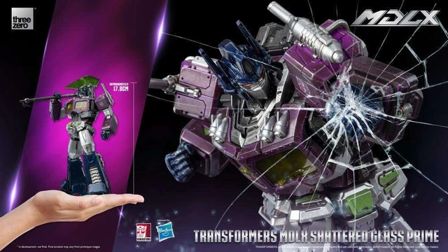 97322 TRANSFORMERS MDLX Shtr Glass Optimus Ltd EUR 223,48 - PicClick FR