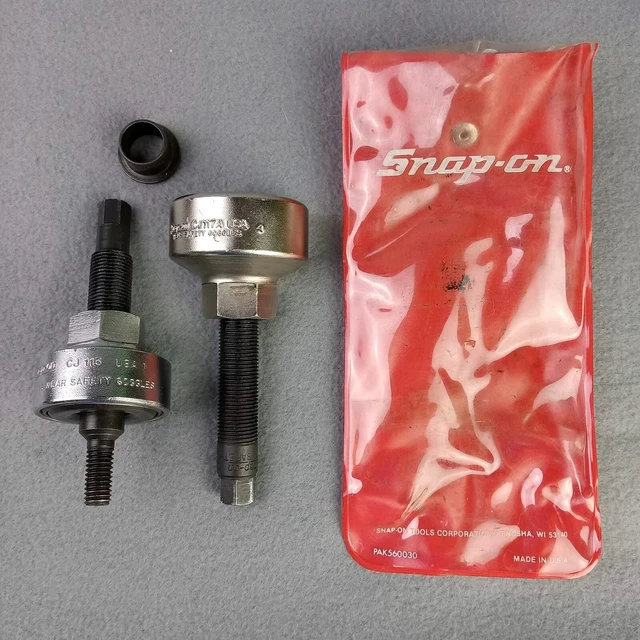 SNAP-ON TOOLS CJ117A CJ113 Puller Installer Power Steering Alternator ...