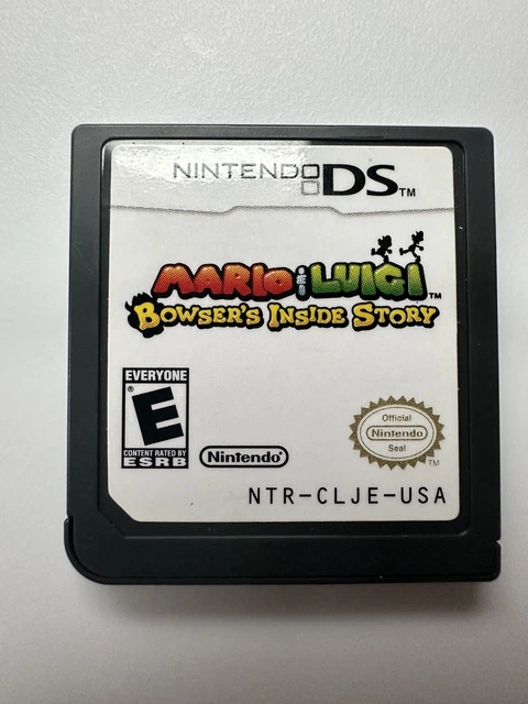 MARIO & LUIGI: Bowser's Inside Story (Nintendo DS, 2009) - Autentico EUR 22,41 - PicClick IT