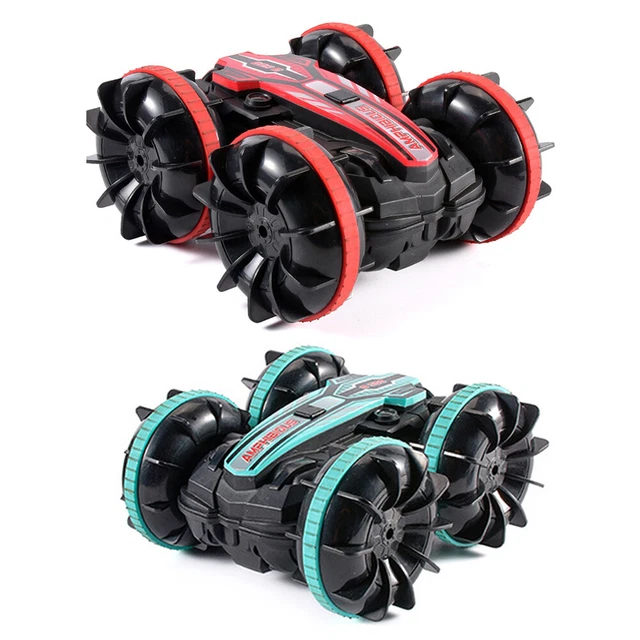 KIDS RC CAR Toy Waterproof Double-sided Flip Stunt Drift Remote Control Car £18.71 - PicClick UK