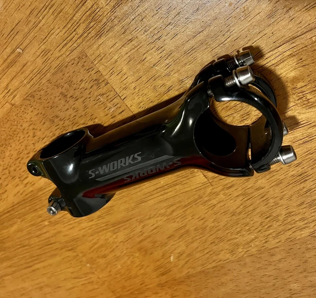 SPECIALIZED S-WORKS SL 100mm ±6 Degree Alloy Road Bike Stem Black 128g ...