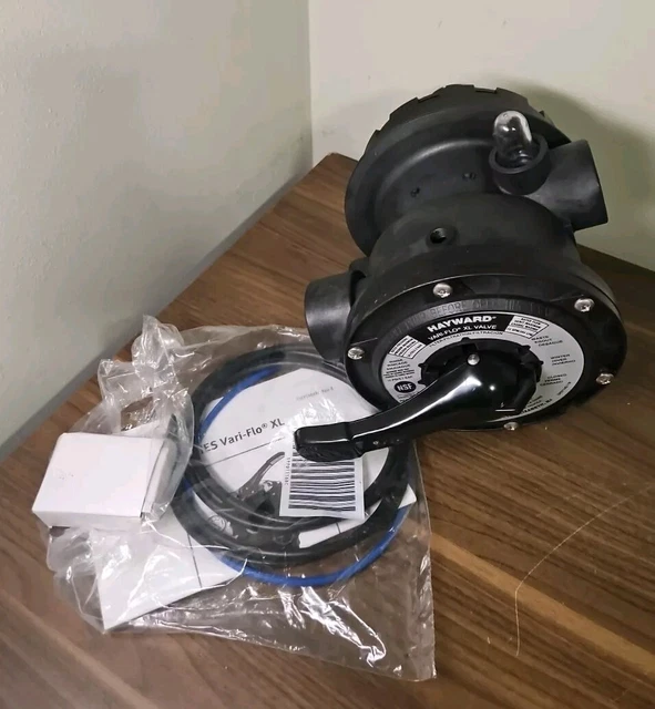 HAYWARD VARI-FLO XL Valve Top Mount Multiport Valve Black $99.99 - PicClick