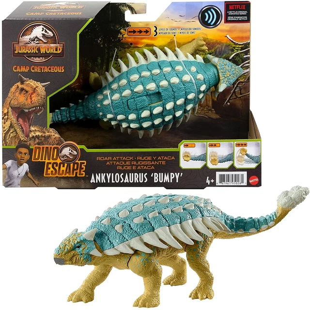 JURASSIC WORLD BUMPY Camp Cretaceous Dino Escape Ankylosaurus BRAND NEW ...