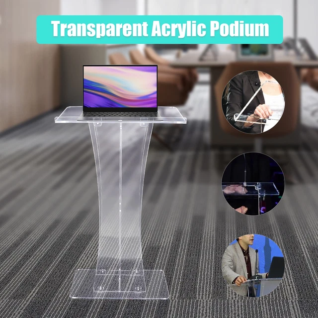 SUPPORT DE PODIUM transparent présentation acrylique professionnel ...