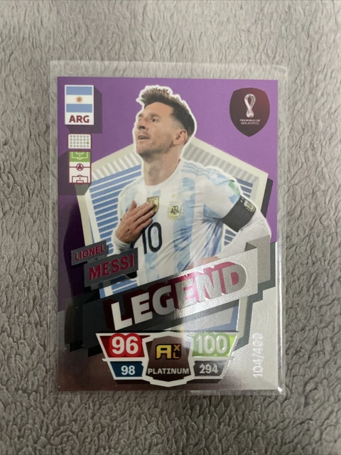 PANINI FIFA WORLD CUP QATAR 2022 Legend Lionel Messi 104/499 EUR 53,00 ...