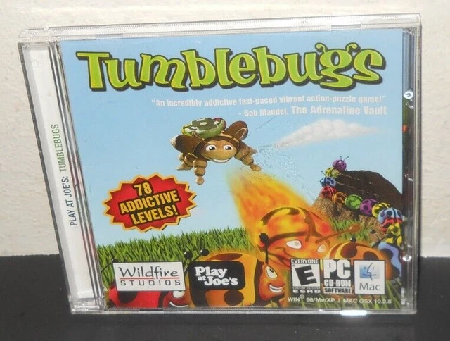 TUMBLEBUGS (2005) ACTION Puzzle Game (PC/MAC CD-ROM) Windows XP Pre ...