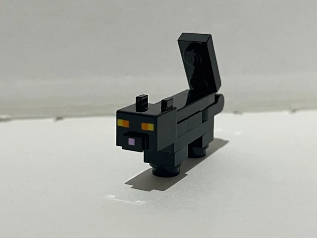 Lego Minecraft Black Cat FOR SALE! - PicClick UK