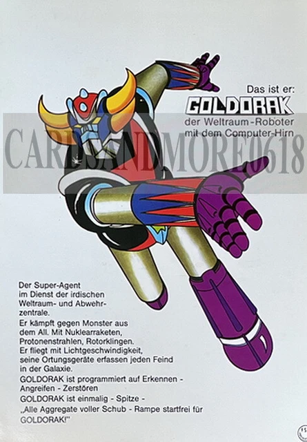 UFO ROBOT GRENDIZER - GOLDORAK lobby cards 10 original vintage stills ...