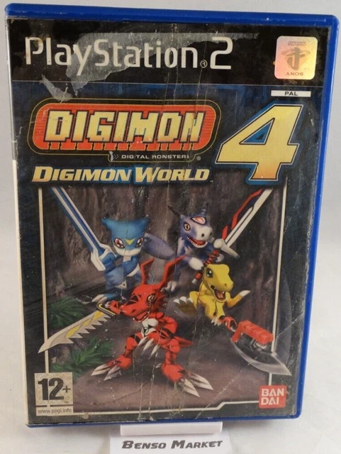 DIGIMON WORLD 4 sony PS2 PLAYSTATION 2 Pal Eng Italien Original EUR 30 ...