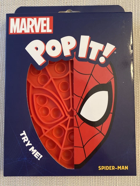 DISNEY POP IT Fidget Sensory Spider-man Original Popping Game airplane ...