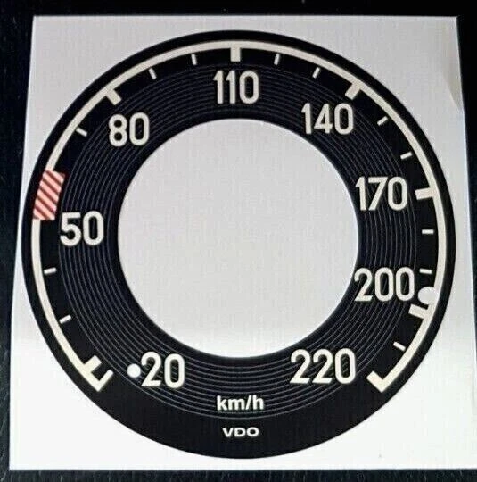 MERCEDES PAGODA W111 W112 W113 speedometer speedometer film speedometer ...