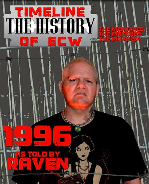 ECW TIMELINE 1996 Raven RVD NWA WCW WWE WWF Heyman Kayfabe commentaires ...