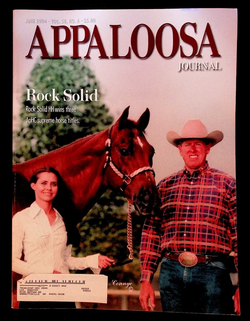 VINTAGE APPALOOSA JOURNAL Magazine June 2004 Horse Breeding Photos ...