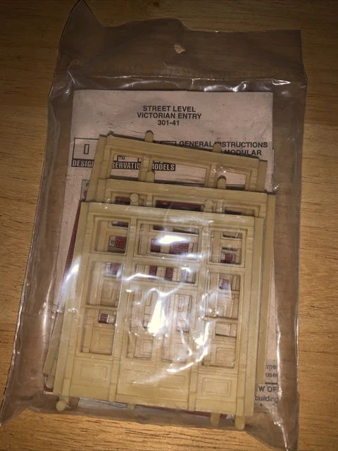 DESIGN PRESERVATION MODELS DPM HO Scale Modular Wall System 301-41. NOS ...