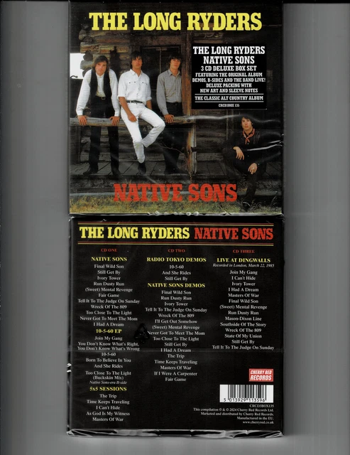 LONG RYDERS - Native Sons *Expanded* (3Cd 2024) New*56 Tracks* 1/19* £ ...