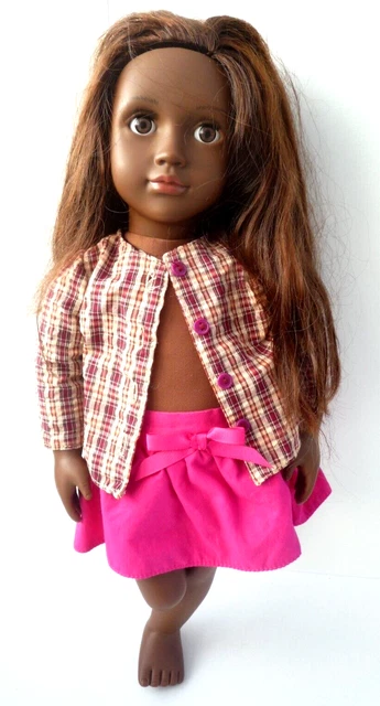 OUR GENERATION DISABILITY Doll African American with missing Prosthetic ...