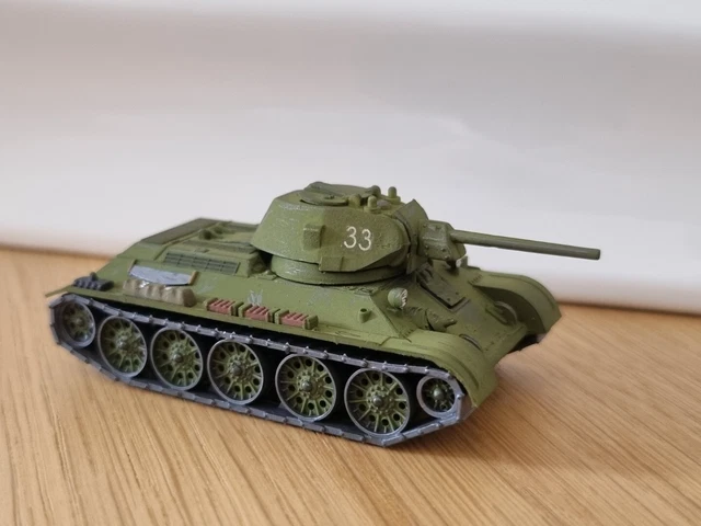 ROCO MINITANKS 1237 Panzer T34-76 dekoriert Rote Armee WWII 1:87 Ep2 ...