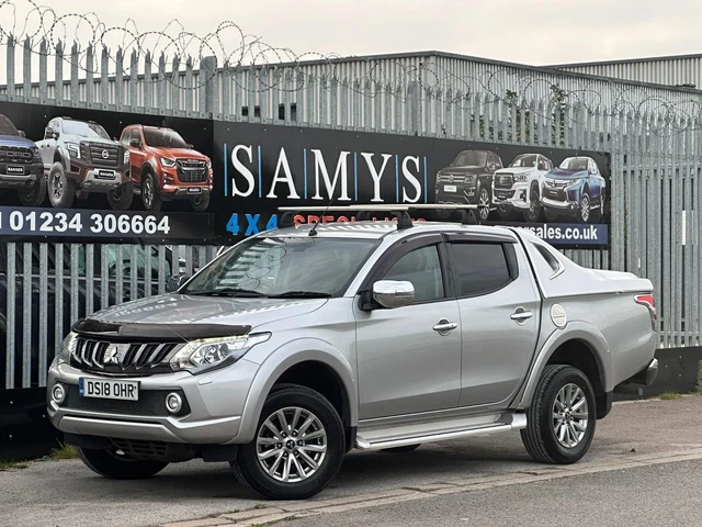 2018 MITSUBISHI L200 2.4 DI-D DC Barbarian 4WD Euro 6 4dr £13,990.00 ...