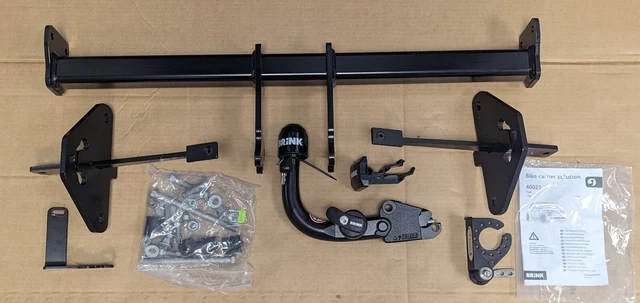 BRINK 4002300 TRAILER Hitch Detachable Swan Neck Towbar Fiat 500e 2020 ...