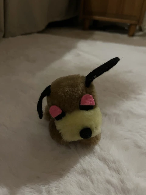 VINTAGE CORONET PRODUCT Cream Puff Dog Soft Toy Brown Retro Plush W ...