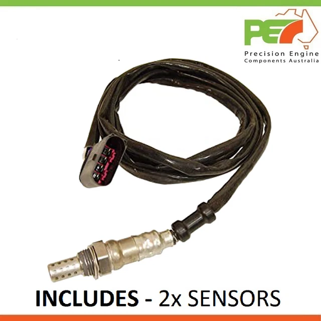 2X PEC POST-CAT Oxygen Sensors LHS + RHL To Suit Mercedes Benz E280 2 ...