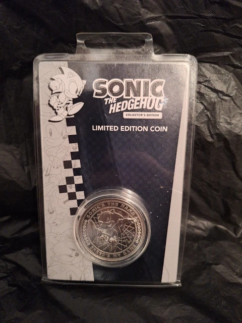 SONIC THE HEDGEHOG Limited Edition Coin £25.63 - PicClick UK