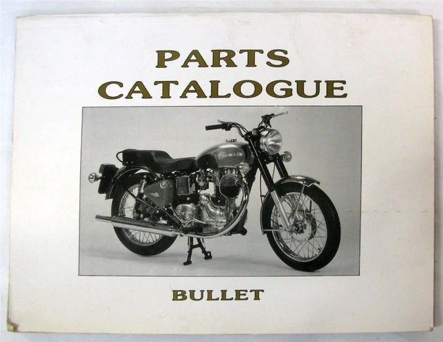 ROYAL ENFIELD BULLET Motorcycle Illustrated Spare Parts List Jan 2000 ...