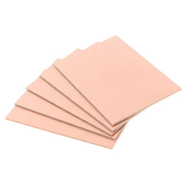 5 PC 7*10CM Single Side Circuit Board Copper Clad Plate Laminate ...