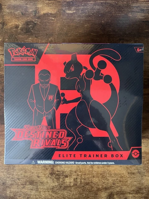POKÉMON TCG SCARLET & Violet Destined Rivals ETB Elite Trainer Box ...